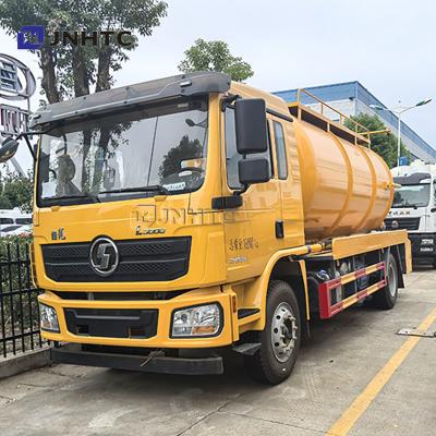 China Shacman L3000 4*2 Sewage Suction Truck High Pressure Vacuum Fecal Suction Jetting Sewer Cleaning Truck for sale