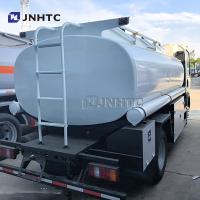 China Sinotruk Howo Mini Light Oil Tank 4x2 3000L Fuel Tanker Truck for sale
