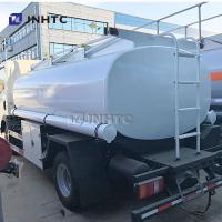 China Sinotruk Howo Mini Light Oil Tank 4x2 3000L Fuel Tanker Truck for sale