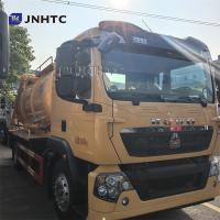 China NEW HOWO TX  Sewage Suction Truck 15cbm Septic Fecal Suction Tank Vacuum Tanker Truck Price for sale