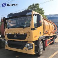 China NEW HOWO TX  Sewage Suction Truck 15cbm Septic Fecal Suction Tank Vacuum Tanker Truck Price for sale