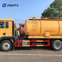 China NEW HOWO TX  Sewage Suction Truck 15cbm Septic Fecal Suction Tank Vacuum Tanker Truck Price for sale