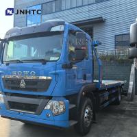 China Howo TX Wrecker Truck  4x2 6 Wheels 3 Ton Flatbed Car Carrier Wrecker Diesel Fuel Tow Truck for sale