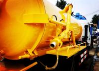 China Tilt Steering Wheel Vacuum Sewage Suction Truck / Sewage Cleaning Truck for sale