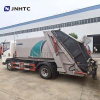 China Fast Speed New HOWO 6 Wheel 5-15cbm Trash Bin Cleaning Garbage Truck for sale