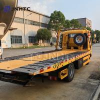 China HOWO Wrecker Truck 4x2 5TON Light Flatbed Wrecker Tow Truck for sale