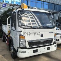 China China Top Howo 4x2 Light Cargo Truck Mounted Crane Hydraulic 3Ton 4Ton 5Ton Telescopic Pickup Boom Crane For Sale for sale