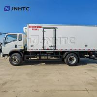 China HOWO Refrigerator Truck 4x2 Light Food Truck Refrigerator Trucks Factory Latest for sale