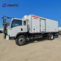 China HOWO Refrigerator Truck 4x2 Light Food Truck Refrigerator Trucks Factory Latest for sale