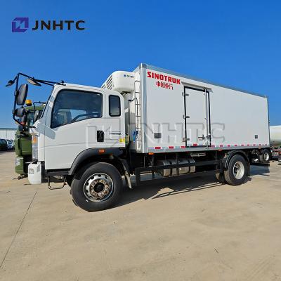 China HOWO Refrigerator Truck 4x2 Light Food Truck Refrigerator Trucks Factory Latest for sale