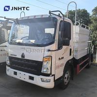 China HOWO Mini 3000L Water Truck With Fog Cannon Multi Functional Dust Suppression Truck For Mining for sale