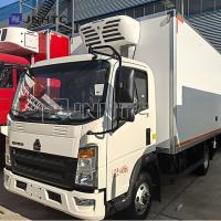 China HOWO 6 Wheels Refrigerated Truck Small Refrigerated Truck Ice Cream Transport Freezer Van Truck For Sale for sale
