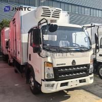 China HOWO 6 Wheels Refrigerated Truck Small Refrigerated Truck Ice Cream Transport Freezer Van Truck For Sale for sale