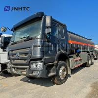 China Howo Oil Tank Truck 6x4 380hp Capacity 10 Wheels  20000 Liters High Strength Steel Fuel Tank Truck for sale