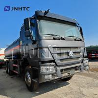 China Howo Oil Tank Truck 6x4 380hp Capacity 10 Wheels  20000 Liters High Strength Steel Fuel Tank Truck for sale