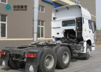 China SINOTRUK HOWO 6X4 371HP Prime Mover Truck Tractor Head Truck With 2 Bunkers for sale
