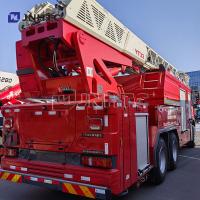 China Customized 6x4 Drive 32 Meters Working Height Aerial Ladder Fire Truck For High-rise Building Rescue for sale