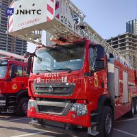 China Customized 6x4 Drive 32 Meters Working Height Aerial Ladder Fire Truck For High-rise Building Rescue for sale