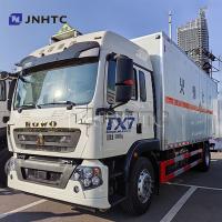 China HOWO TX Explosive Dangerous Goods Transport And Delivery Truck For Sale for sale