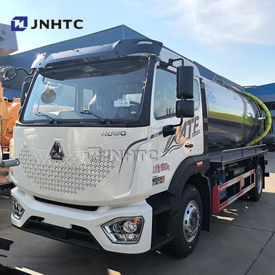 China HOWO MATE 4x2 Mini Vacuum Sewage Suction Tanker Fecal Suction Truck for sale