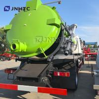 China HOWO MATE 4x2 Mini Vacuum Sewage Suction Tanker Fecal Suction Truck for sale