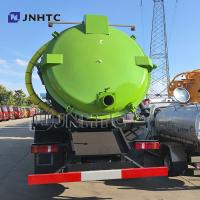 China HOWO MATE 4x2 Mini Vacuum Sewage Suction Tanker Fecal Suction Truck for sale
