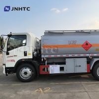 China HOWO Fuel Tanker Truck 4X2 8cbm Light Duty Oil Tank Truck for sale