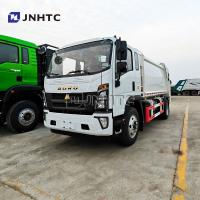 China HOWO Light Waste Collection Garbage Compactor Truck Price Dimensions Automatic Feeding for sale