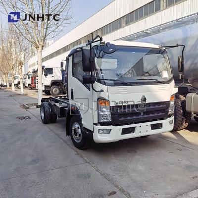 China HOWO 4x2 Light Loading Mini Van Cargo Box Lorry Truck China Truck Chassis for sale
