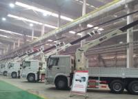 China SINOTRUK HOWO Truck Mounted Crane / Truck Mounted Jib Crane For Construction for sale