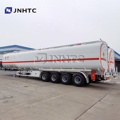 China 4 Axles 75000L Iron Steel Fuel Tank Semi Triler For Sale for sale