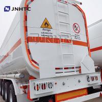 China 4 Axles 75000L Iron Steel Fuel Tank Semi Triler For Sale for sale