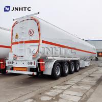 China 4 Axles 75000L Iron Steel Fuel Tank Semi Triler For Sale for sale