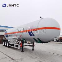 China Anhydrous Ammonia LPG 50 M3 Road Transport Gas Tank Semi Trailer for sale