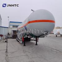 China Anhydrous Ammonia LPG 50 M3 Road Transport Gas Tank Semi Trailer for sale