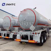 China 2 Axles LPG Propylene Truck Trailer Gas Tank Gas Tank Semi Trailer Lpg Gas Tank for sale