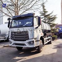 China Best Selling HOWO 4*2 5m3 Vacuum Sewage Suction Truck  For Sale for sale
