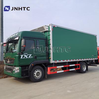 China Good Price Aumark HOWO TX7 6x4 Refrigerator Truck Diesel Light Duty Refrigerated Container 1-6Ton Freezer Refrigerated Truck for sale