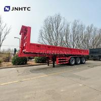 China China Brand 3 Axle Hydraulic Grain Camions Remorques Dumping Rear End Dump Tipper Semi Trucks Trailer for Trucks for sale