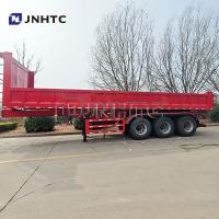 China China Brand 3 Axle Hydraulic Grain Camions Remorques Dumping Rear End Dump Tipper Semi Trucks Trailer for Trucks for sale