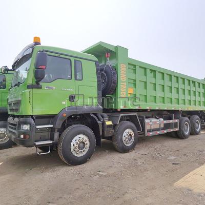China Sinotruk HOWO Tx High Configuration 8X4 12 Wheelers Mine Tipper Truck For Congo for sale
