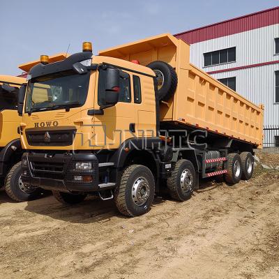 China Sinotruck HOWO Tx Dumper Truck 8X4 371HP 12 Wheeler 40ton Right-Hand Drive Tipper Truck With Low Price for sale