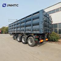 China Dump Semi-trailer 40 Ton 50 Ton Truck 3 Axle Hydraulic Mining Trailer For Customers Optional for sale