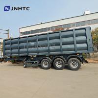 China Dump Semi-trailer 40 Ton 50 Ton Truck 3 Axle Hydraulic Mining Trailer For Customers Optional for sale
