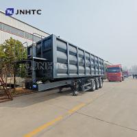 China Dump Semi-trailer 40 Ton 50 Ton Truck 3 Axle Hydraulic Mining Trailer For Customers Optional for sale