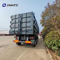 China Dump Semi-trailer 40 Ton 50 Ton Truck 3 Axle Hydraulic Mining Trailer For Customers Optional for sale