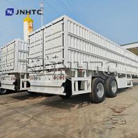 China 2axle 3axle 20Ton-40Ton Cargo Box Semi Trailer With 40ft-45ft Sidewall Fence Transport for sale
