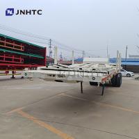 China 2axle 3 Axles 50ton 20feet 40ft 45ft Flatbed Flat Bed Container Semi Trailer Flatbed Trailer for sale