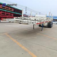 China 2axle 3 Axles 50ton 20feet 40ft 45ft Flatbed Flat Bed Container Semi Trailer Flatbed Trailer for sale