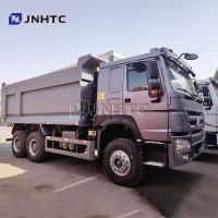 China Sinotruk Howo 371hp 15-20 Ton Diesel U shaped Bucket Dump Trucks for sale